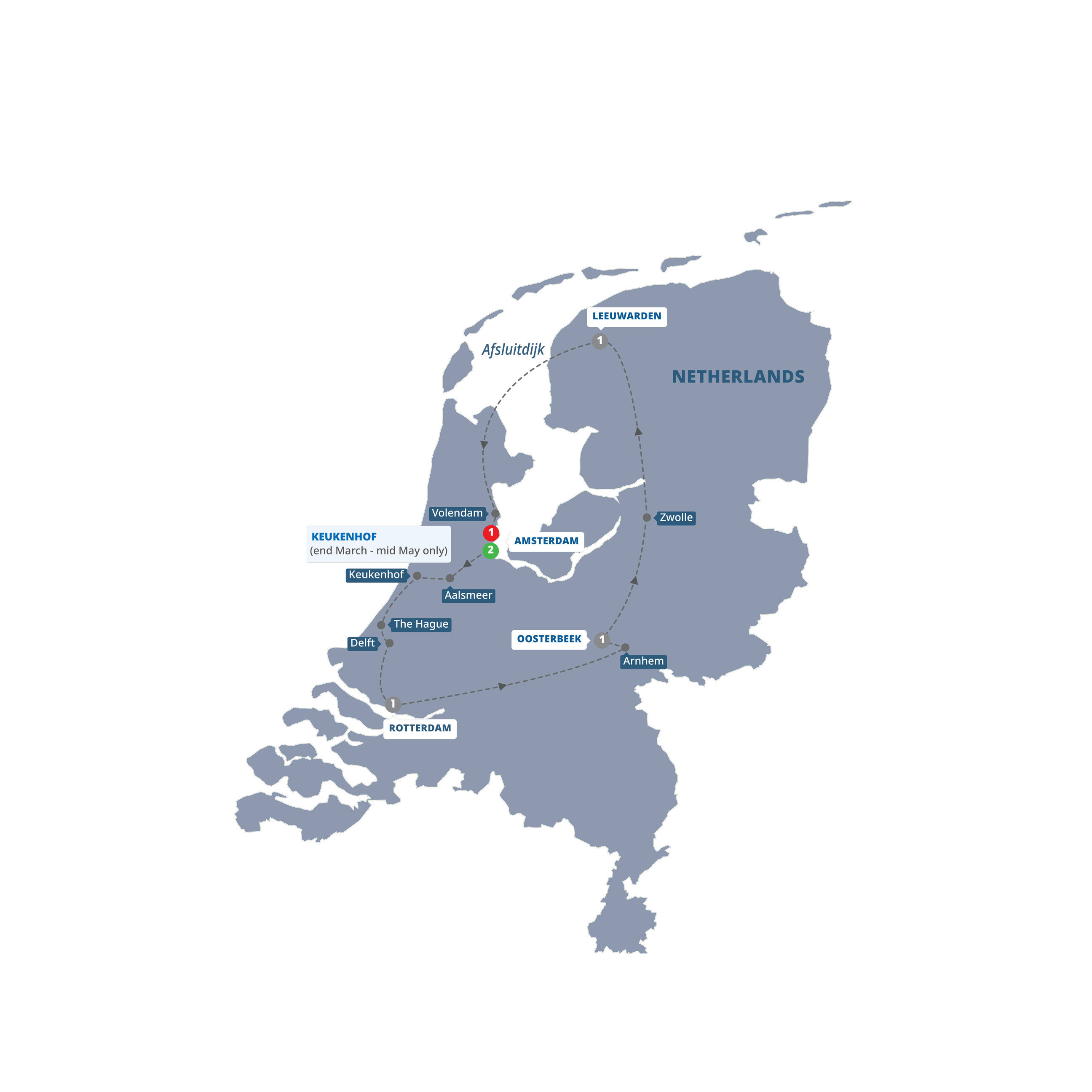 Best of Holland Tour 2024 | Flexible Bookings | Trafalgar AU