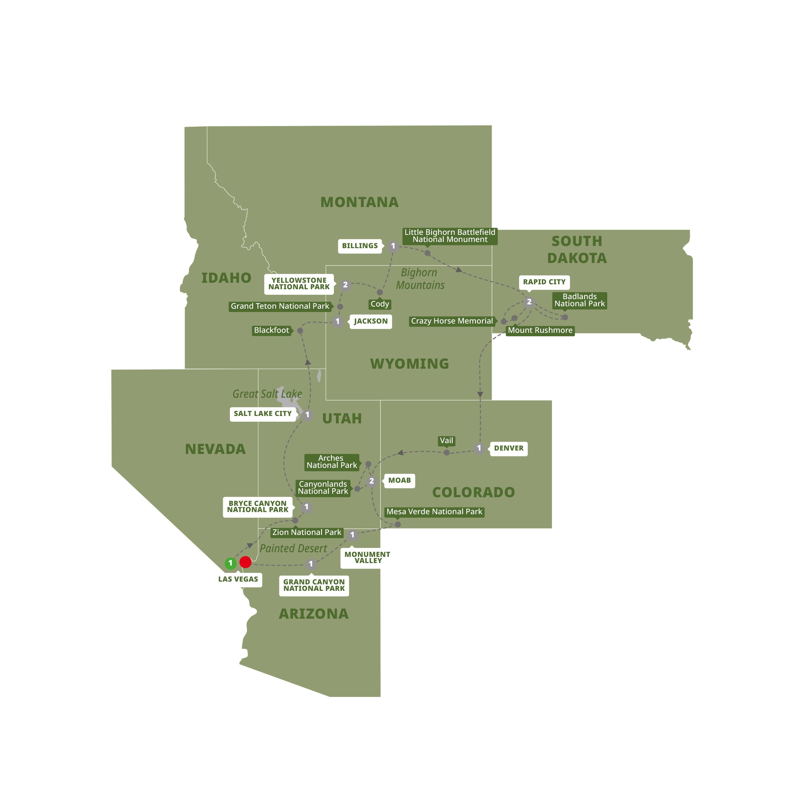 Scenic Parks Explorer | USA National Parks Tour | Trafalgar