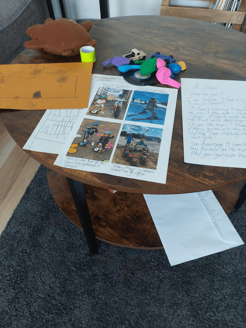 Connecting kids across the world with our pen pal project