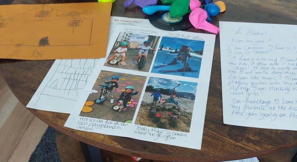 Connecting kids across the world with our pen pal project